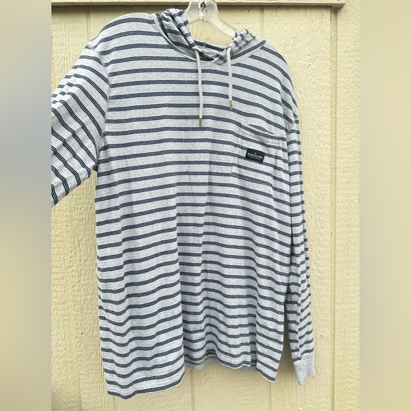 Quiksilver | Shirts | Quiksilver Zermet Hoodie Menshooded Tops Gray And ...